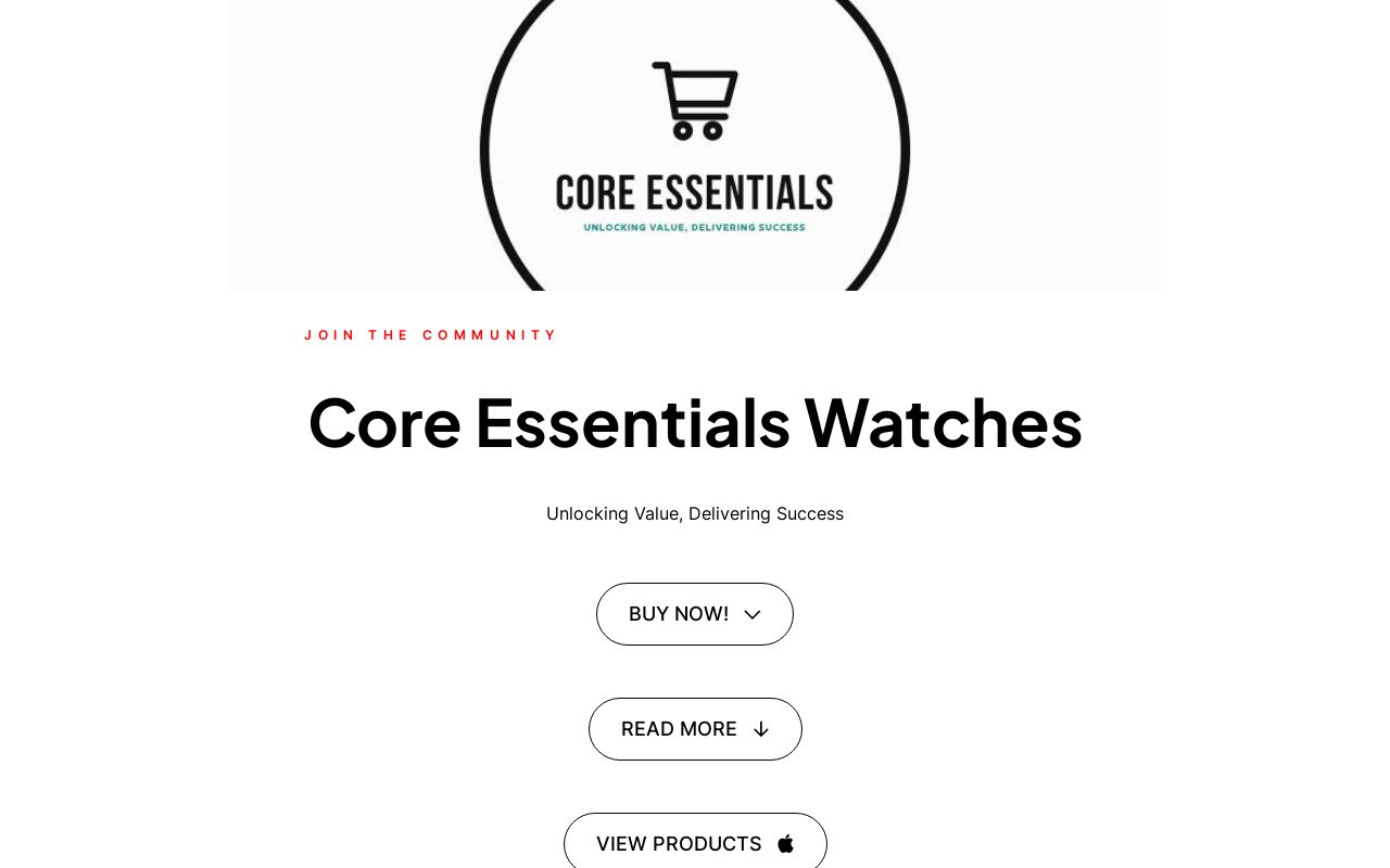 Core Essentials Watches